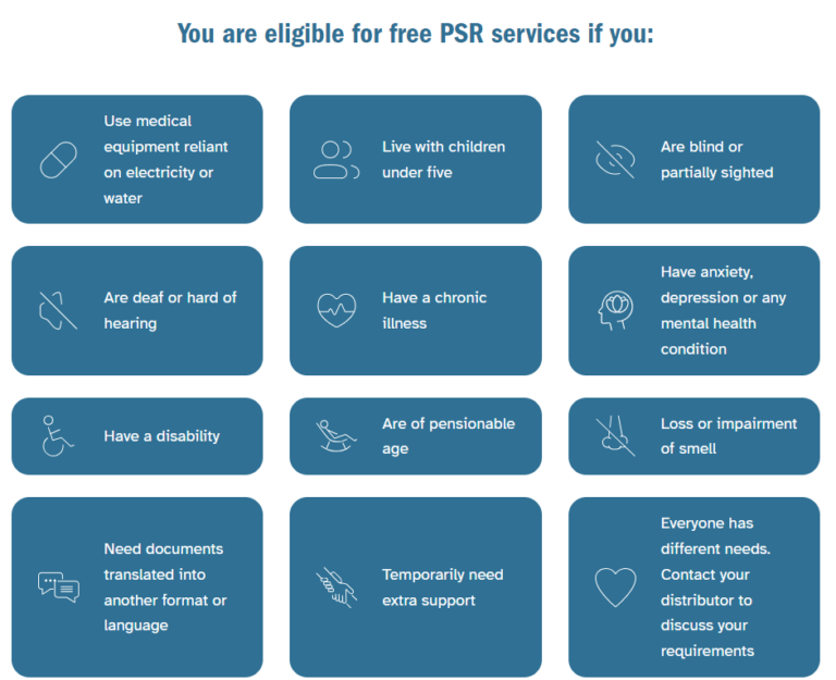 A guide to the Priority Services Register (PSR) - TellJO